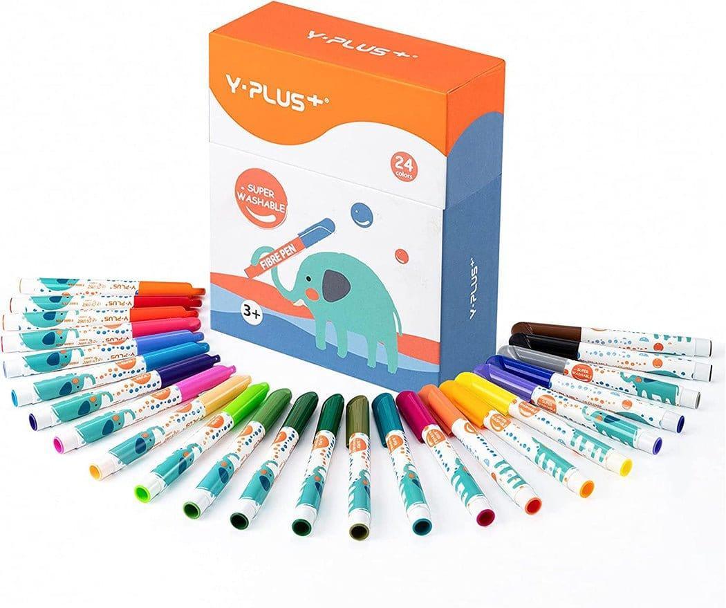 YPLUS Elephant Watercolor JUMBO Markers Set – Lupipop
