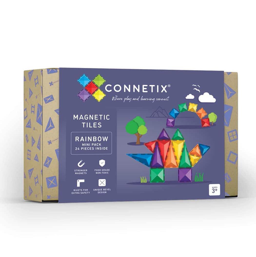 Connetix Tiles Rainbow Mini Pack 24 pc – Lupipop