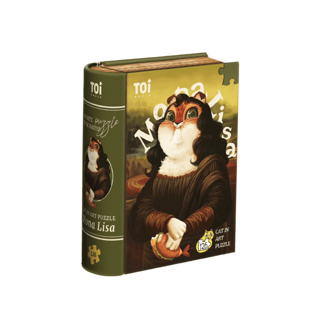TOI Cat in Art Puzzle - Mona Lisa – Lupipop