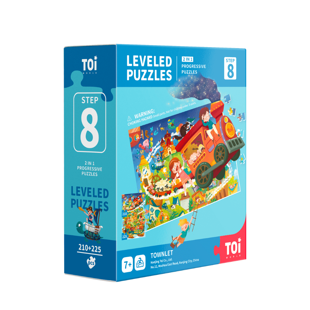 TOI Leveled Puzzle Step 8 Townlet – Lupipop